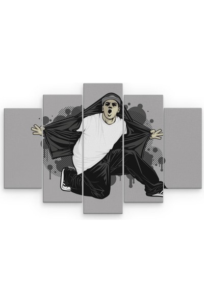 Hero Tasarım Urban Male Hoodie 5 Parça Mdf TABLOTGTB280 Hero Tasarım Urban Male Hoodie 5 Parça Mdf TABLOTGTB280