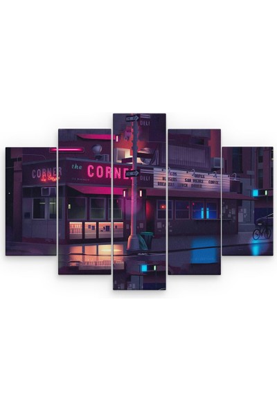 Hero Tasarım Corner 5 Parça Mdf TABLONHL324