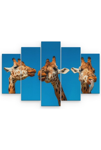 Hero Tasarım Zürafa 5 Parça Mdf TABLONHL475