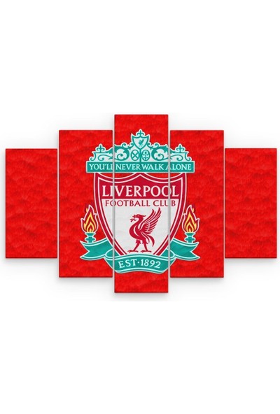 Hero Tasarım Liverpool 5 Parça Mdf TABLOTGTB379