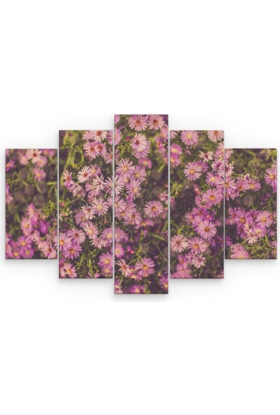 Hero Tasarım Papatya Çiçeği 5 Parça Mdf TABLOTGTB245