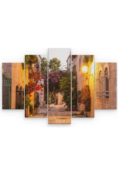 Hero Tasarım Kudüs Filistin 5 Parça Mdf TABLOTGTB527 Hero Tasarım Kudüs Filistin 5 Parça Mdf TABLOTGTB527