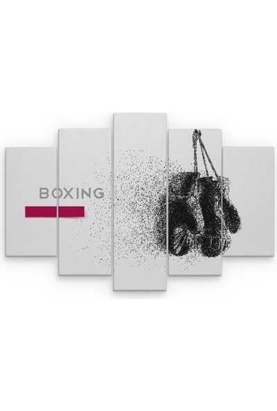 Hero Tasarım Boxing 5 Parça Mdf TABLOTGTB285