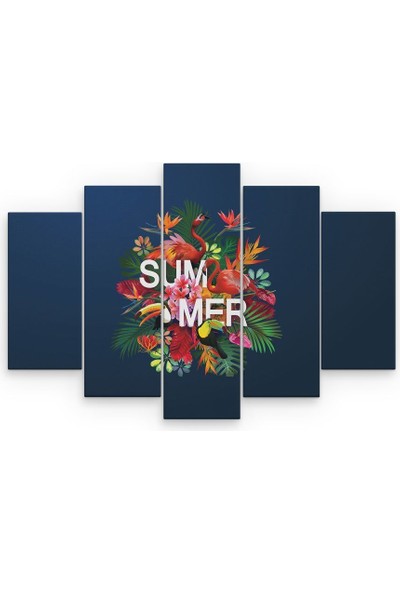 Hero Tasarım Summer 5 Parça Mdf TABLOTGTB777