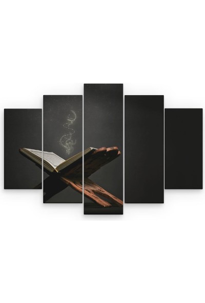 Hero Tasarım Kuran 5 Parça Mdf TABLOTGTB742
