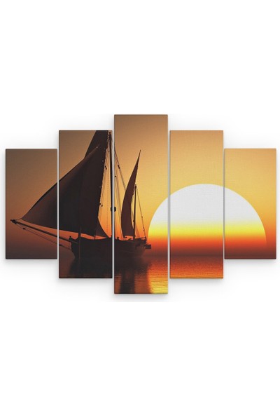 Hero Tasarım Gemi 5 Parça Mdf TABLONHL163