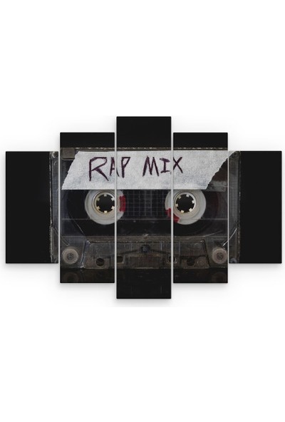 Hero Tasarım Rapçi Music 5 Parça Mdf TABLOTGTB277