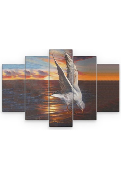 Hero Tasarım Martı 5 Parça Mdf TABLONHL561