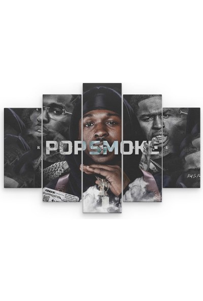 Hero Tasarım Pop Smoke 5 Parça Mdf TABLONHL187