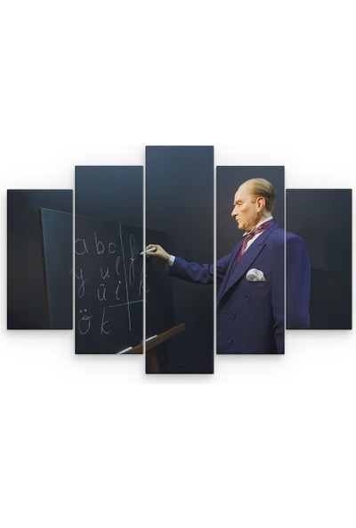 Hero Tasarım Harf Inkılabı 5 Parça Mdf TABLOTGTB311