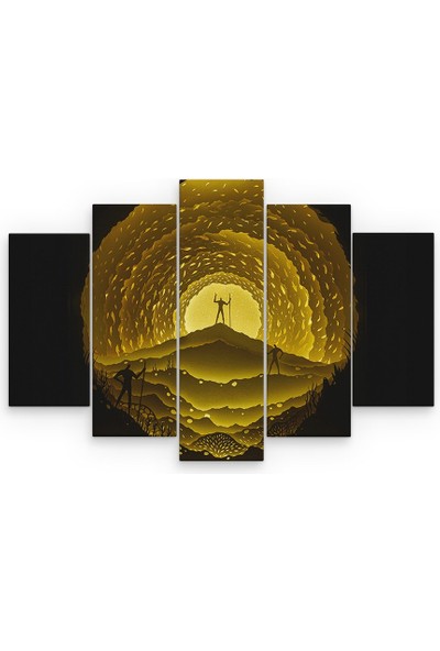 Hero Tasarım World 5 Parça Mdf TABLONHL607 Hero Tasarım World 5 Parça Mdf TABLONHL607