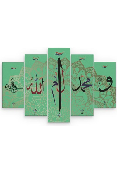 Hero Tasarım Elif 5 Parça Mdf TABLOTGTB1019