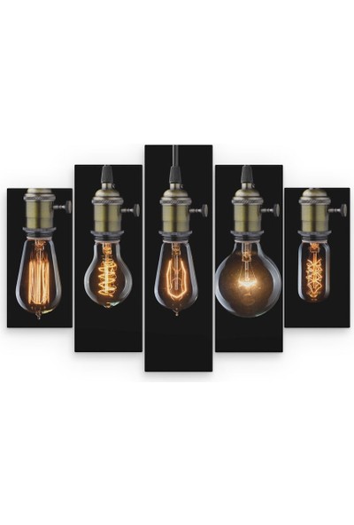 Hero Tasarım Lamba 5 Parça Mdf TABLOTGTB493