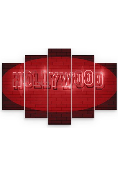 Hero Tasarım Hollywood 5 Parça Mdf TABLOTGTB1160 Hero Tasarım Hollywood 5 Parça Mdf TABLOTGTB1160