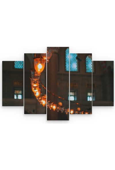 Hero Tasarım Cami Ambiyansı 5 Parça Mdf TABLOTGTB721