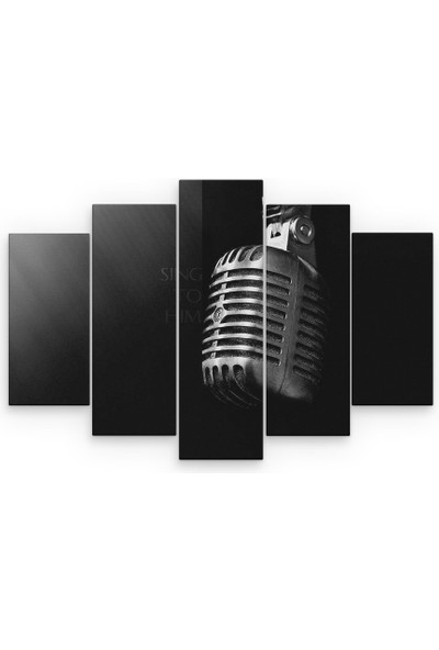 Hero Tasarım Mikrofon 5 Parça Mdf TABLONHL436