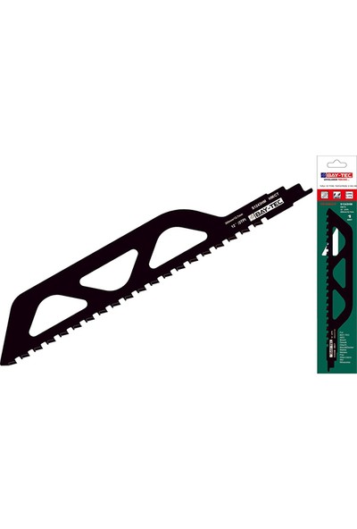 Bay-Tec Tuğla Ytong Tilki Kuyruğu Testere Bıçağı 305MM 12,7mm Bay-Tec Tuğla Ytong Tilki Kuyruğu Testere Bıçağı 305MM 12,7mm