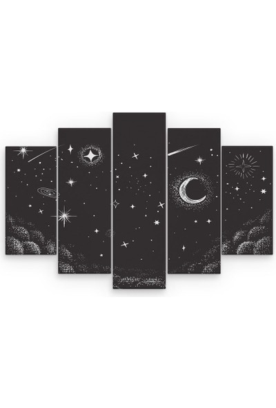 Hero Tasarım Space 5 Parça Mdf TABLOTGTB585