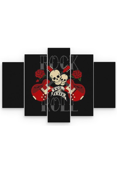 Hero Tasarım Rock Roll 5 Parça Mdf TABLONHL440 Hero Tasarım Rock Roll 5 Parça Mdf TABLONHL440