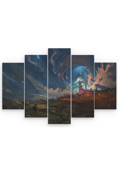 Hero Tasarım Ütopya 5 Parça Mdf TABLONHL346