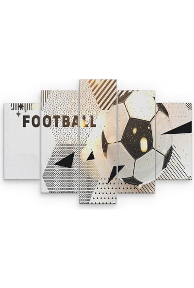 Hero Tasarım Futbol 5 Parça Mdf TABLOTGTB919