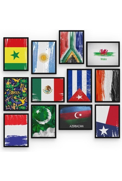 Hero Tasarım Country 12 Parça Mdf TABLOTGTB657