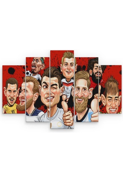 Hero Tasarım Yıldızlar Karması 5 Parça Mdf TABLOTGTB201