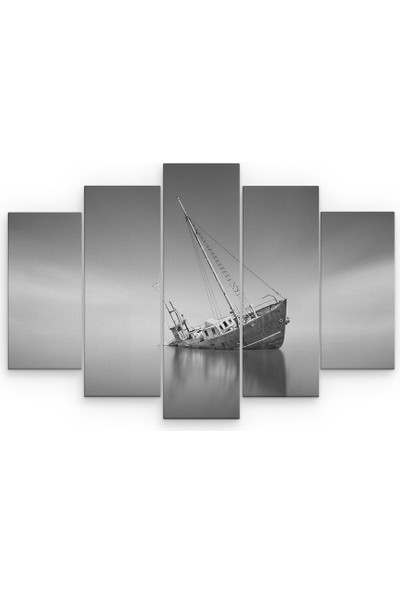 Hero Tasarım Batan Gemi 5 Parça Mdf TABLONHL328 Hero Tasarım Batan Gemi 5 Parça Mdf TABLONHL328
