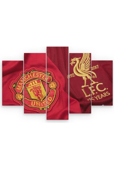 Hero Tasarım Premier Lig 5 Parça Mdf TABLOTGTB929