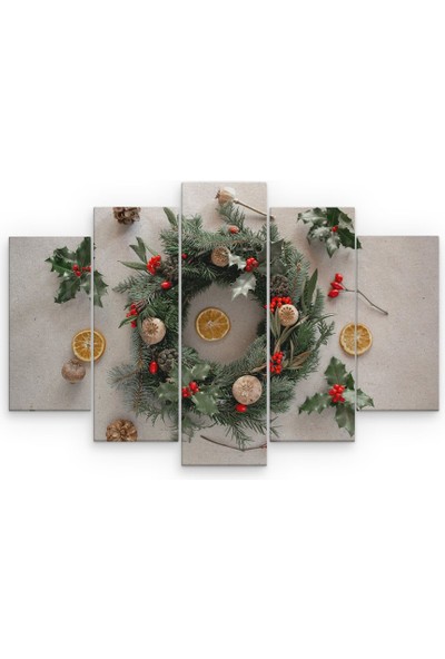 Hero Tasarım Noel 5 Parça Mdf TABLONHL509