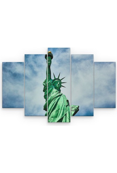 Hero Tasarım Özgürlük Anıtı Usa 5 Parça Mdf TABLOTGTB158