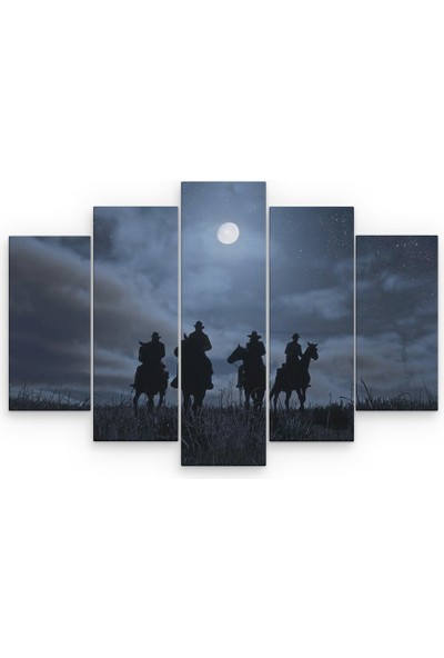 Hero Tasarım Kovboy 5 Parça Mdf TABLONHL453