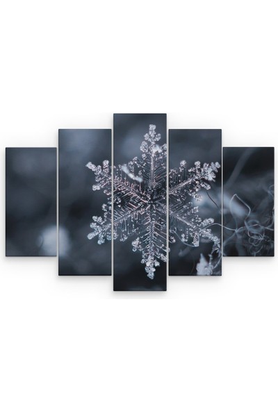 Hero Tasarım Kar Tanesi 5 Parça Mdf TABLONHL592