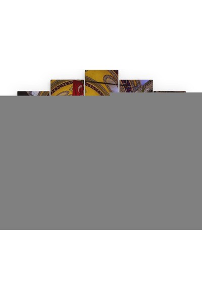 Hero Tasarım Grand Bazaar 5 Parça Mdf TABLOTGTB677 Hero Tasarım Grand Bazaar 5 Parça Mdf TABLOTGTB677
