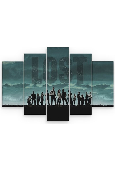 Hero Tasarım Lost 5 Parça Mdf TABLONHL162