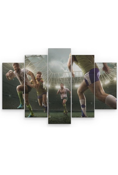 Hero Tasarım Rugby 5 Parça Mdf TABLOTGTB292