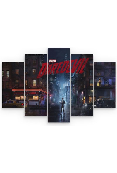 Hero Tasarım Daredevil 5 Parça Mdf TABLONHL357