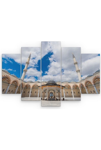 Hero Tasarım Çamlıca Camii 5 Parça Mdf TABLOTGTB726
