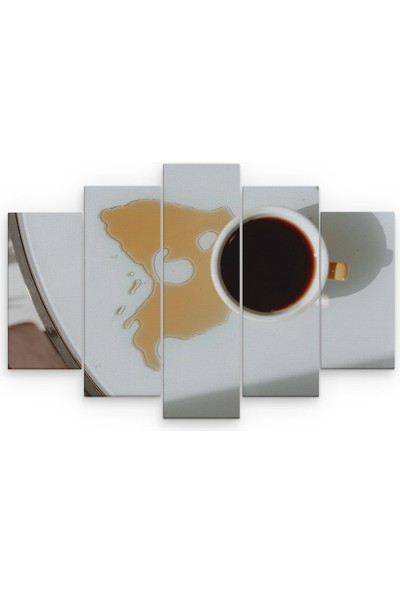 Hero Tasarım Kahve 5 Parça Mdf TABLONHL517