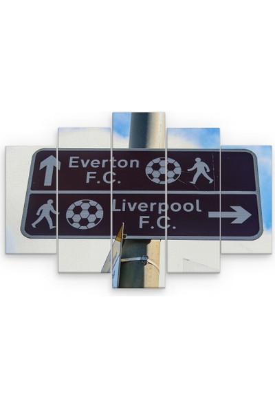 Hero Tasarım Football Street 5 Parça Mdf TABLOTGTB918