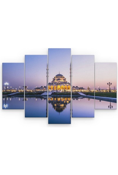 Hero Tasarım Sharjah Camii 5 Parça Mdf TABLOTGTB750