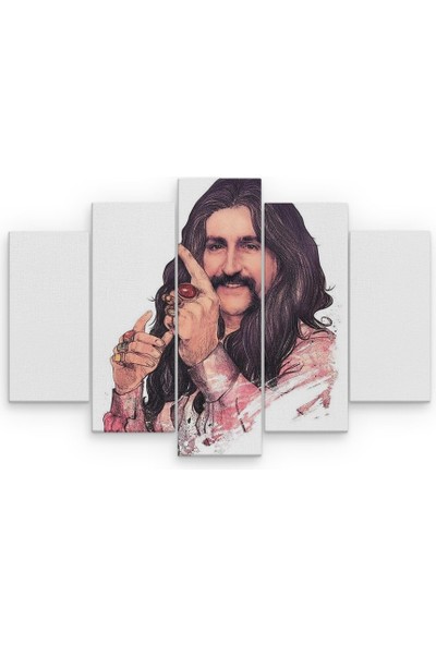 Hero Tasarım Barış Manço 5 Parça Mdf TABLONHL588