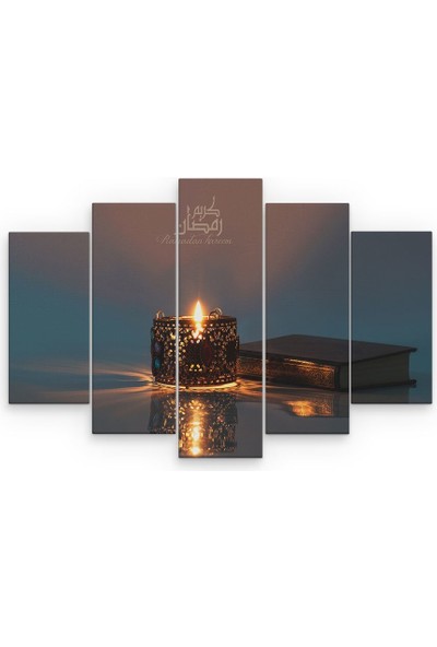 Hero Tasarım Kuran 5 Parça Mdf TABLOTGTB741