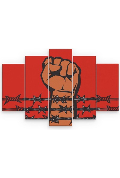 Hero Tasarım Revolution 5 Parça Mdf TABLOTGTB261