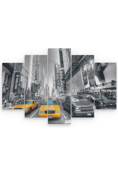 Hero Tasarım New York 5 Parça Mdf TABLONHL278