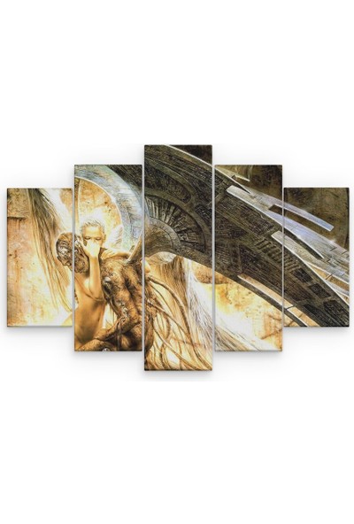 Hero Tasarım Metalik Sanat 5 Parça Mdf TABLONHL173