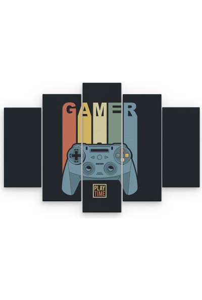 Hero Tasarım Gamer 5 Parça Mdf TABLOTGTB1092