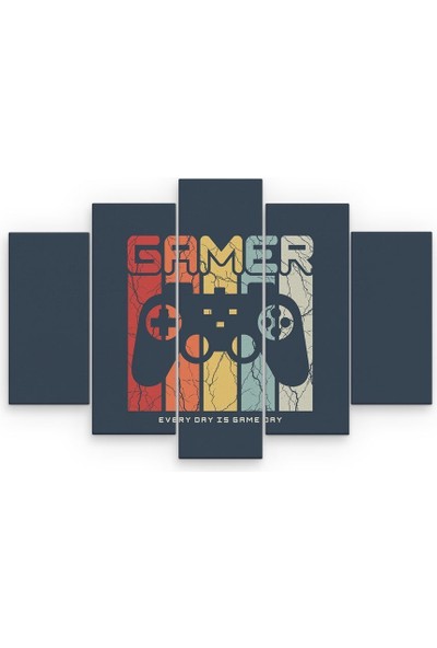 Hero Tasarım Gamer 5 Parça Mdf TABLOTGTB1090