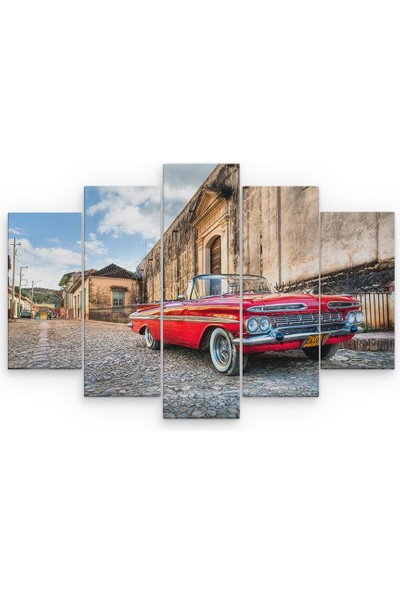 Hero Tasarım Klasik Araba 5 Parça Mdf TABLONHL253 Hero Tasarım Klasik Araba 5 Parça Mdf TABLONHL253