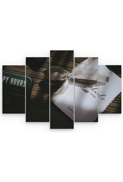 Hero Tasarım Mektup 5 Parça Mdf TABLONHL338 Hero Tasarım Mektup 5 Parça Mdf TABLONHL338